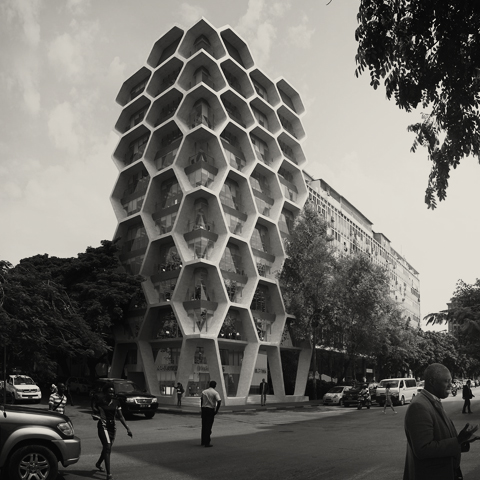 Hexa Building - COSTALOPES Architects